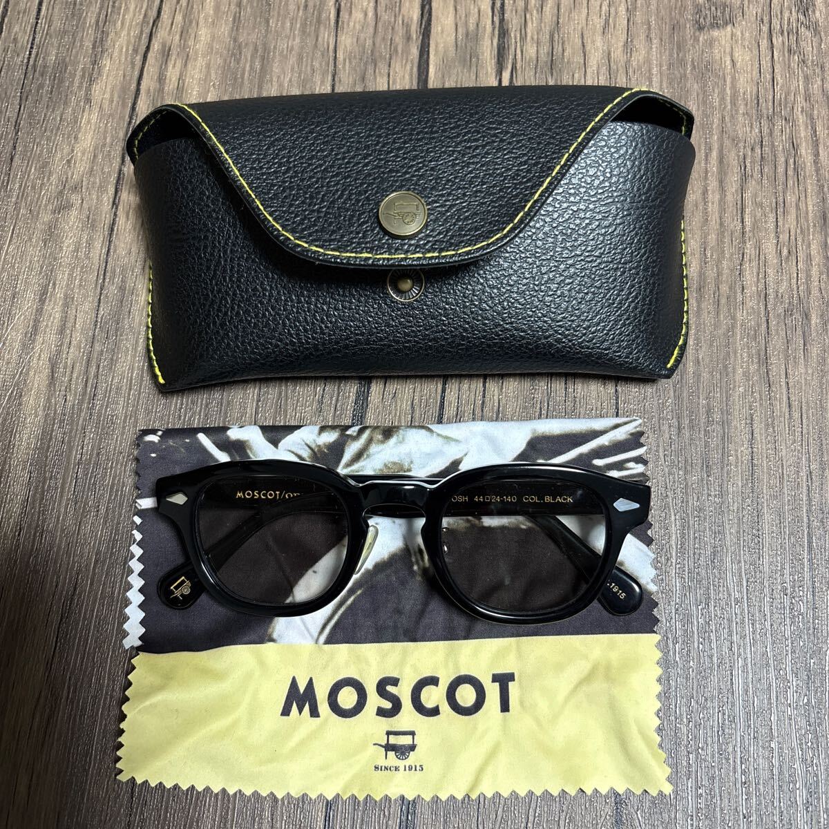 モスコット MOSCOT MOSCOT/ORIGINALS NYC 883997 Est.1915 LEMTOSH 4424-140 ブラック 33(セル、プラスチックフレーム)｜売買された ...