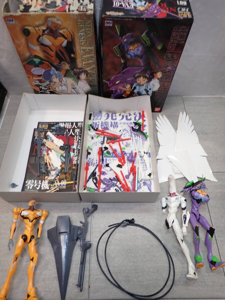 Yahoo!オークション - 組立済 LMHG エヴァンゲリオン量産機 零号機 初...