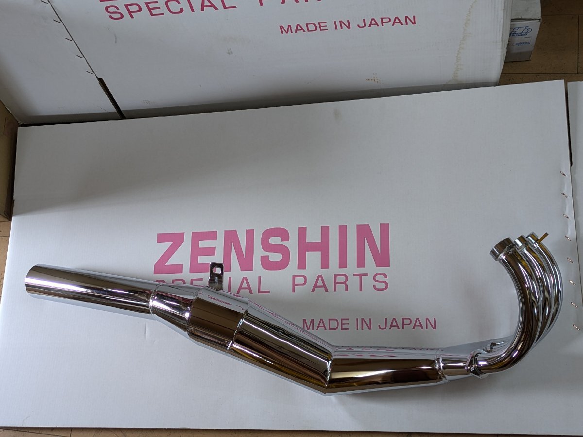 Yahoo!オークション - KH400 SS400 ゼンシン ロングイモ管 テール低め ...