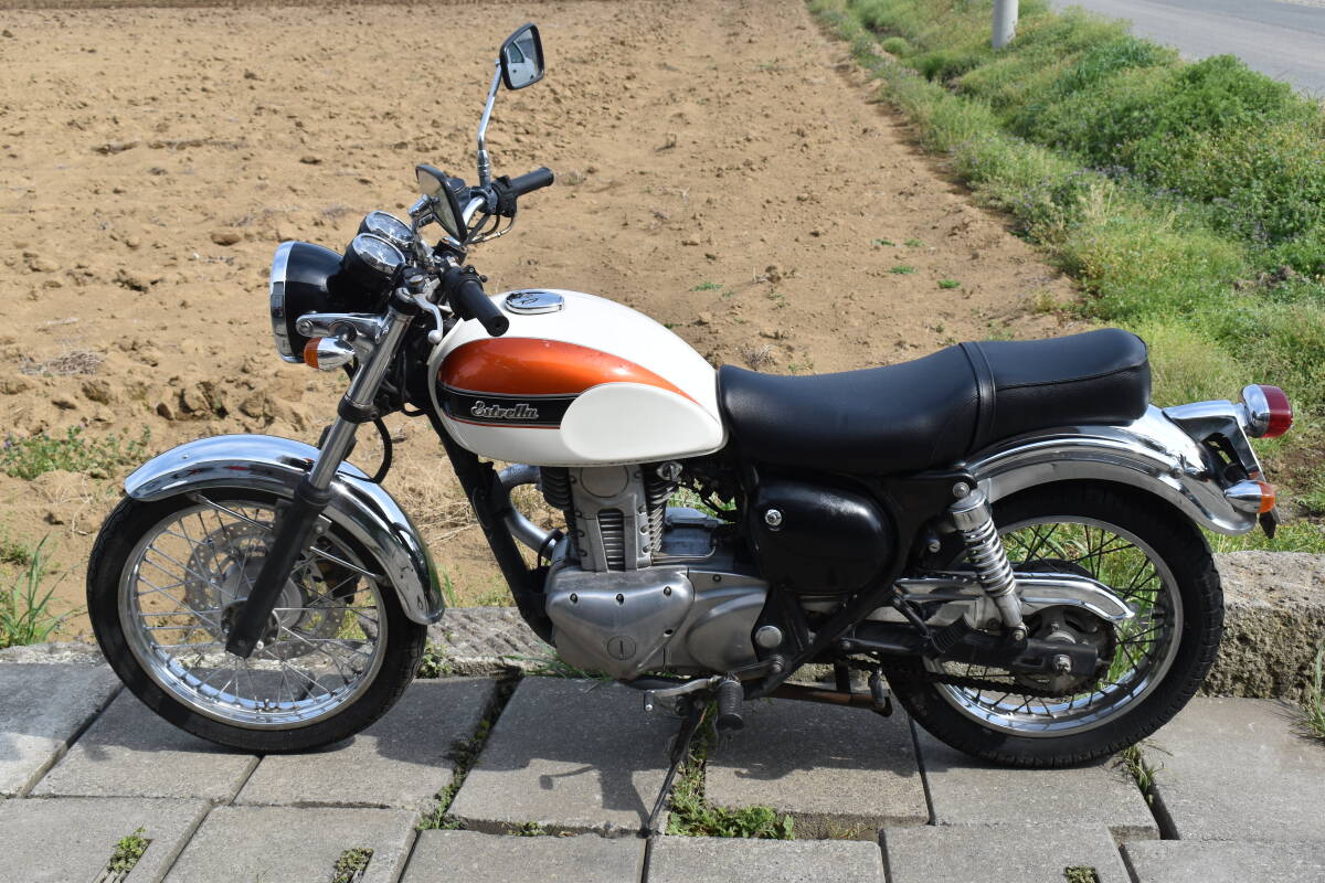 Yahoo!オークション - カワサキ エストレア 後期 FI BJ250A 格...