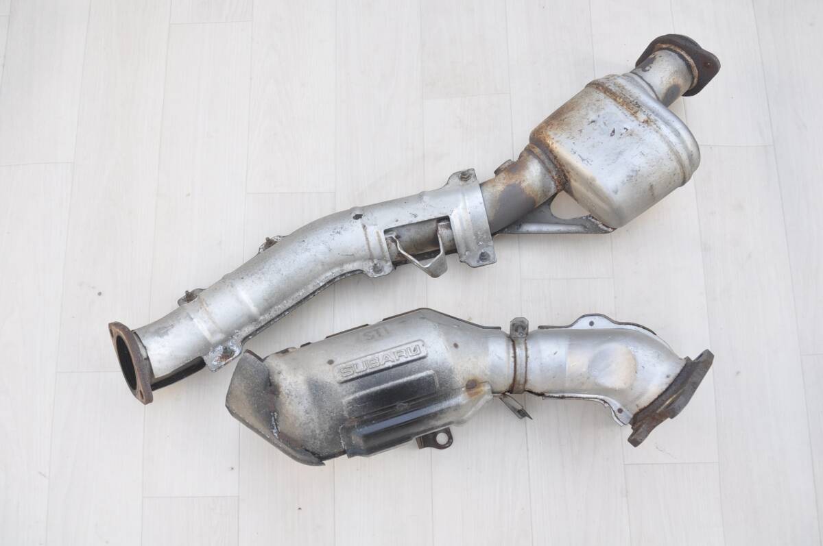 スバル インプレッサ GDB WRX STI F型 S204 純正 触媒 キャタライザー フロントパイプ GDB-F 純正 ノーマル 触媒 キャタライザー(触媒、エキマニ、フロントパイプ ...