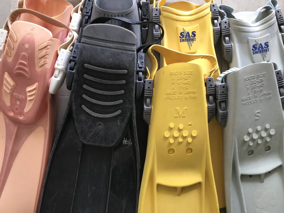 Yahoo!オークション - TUSA.SASフィン 計4セット