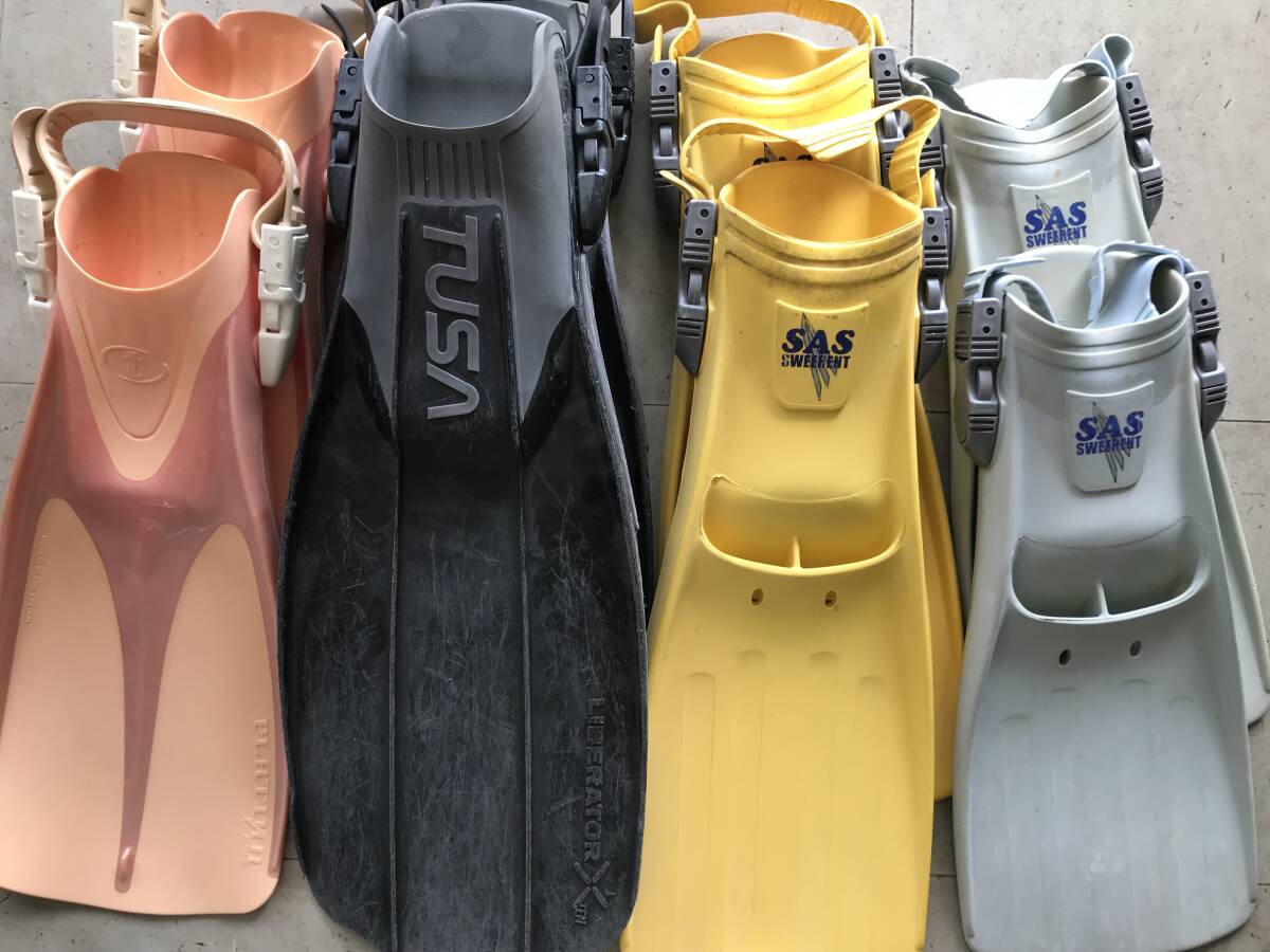 Yahoo!オークション - TUSA.SASフィン 計4セット