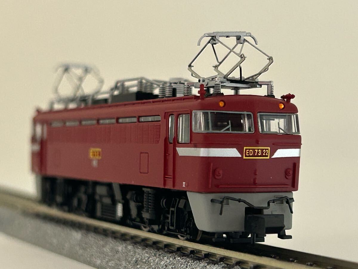 Yahoo!オークション - ED 73-22 動作確認・ライト点灯確認 MICROACE A0...