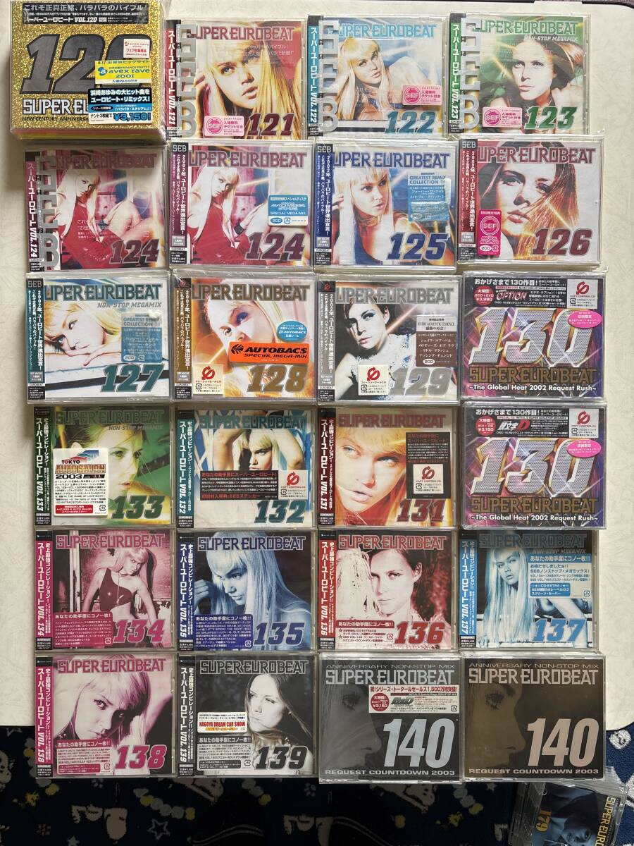 Yahoo!オークション - avex trax SUPER EUROBEAT VOL.101〜VOL.200 帯...
