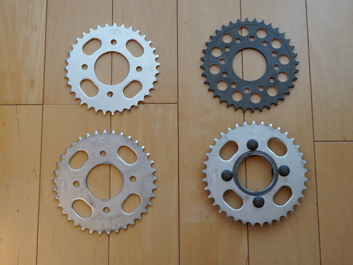 Yahoo!オークション - ヤマハ TZ125 スプロケット 35T-37T