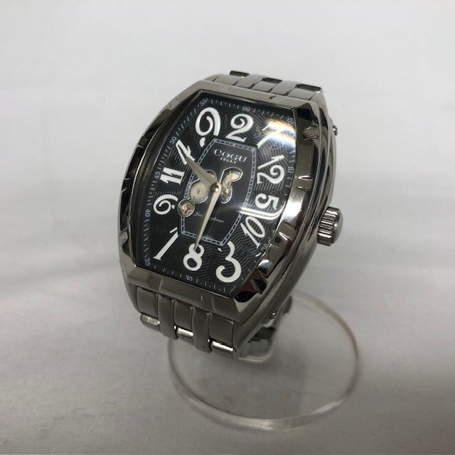 中古品B】COGU(コグ) メンズ腕時計(自動巻き) ジャンピング 中古品B】COGU(コグ) メンズ腕時計(自動巻き) ジャンピング