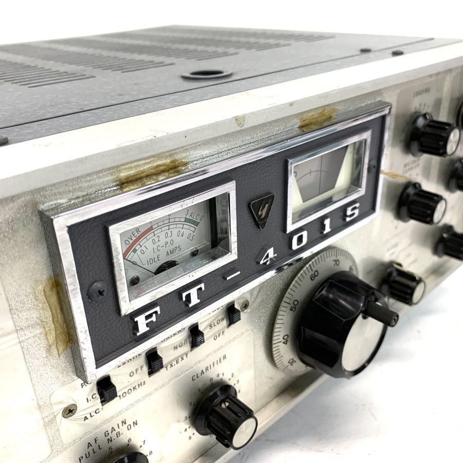 Yahoo!オークション - YAESU FT-401S ヤエス 無線機 通電のみOK 動作未...