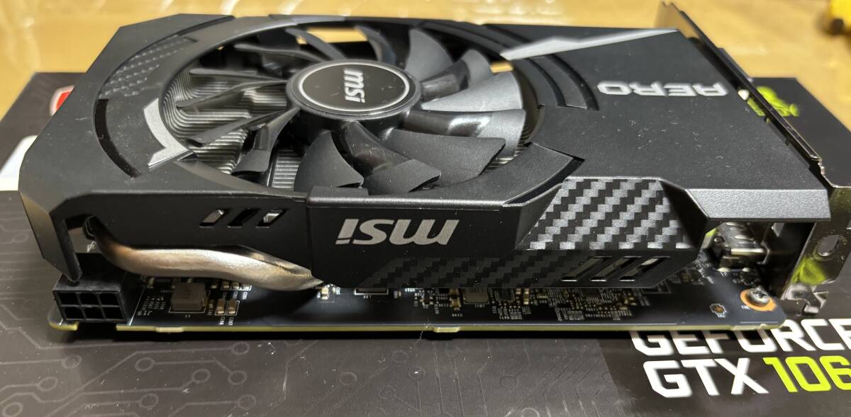Yahoo!オークション - MSI GeForce GTX 1060 AERO ITX 6G OC NVIDIA Ge...