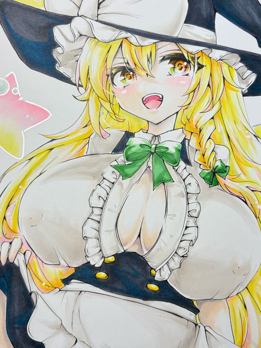 Yahoo!オークション - 同人手描き イラスト A4特選上質紙 東方Project ...