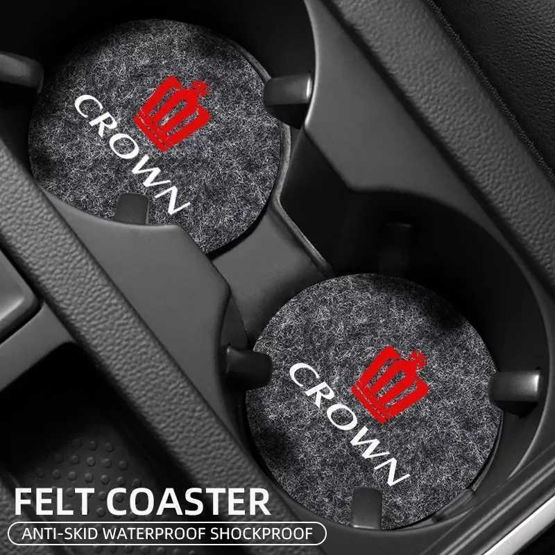 Yahoo!オークション - クラウン FELT ドリンクホルダーコースター 2P C...
