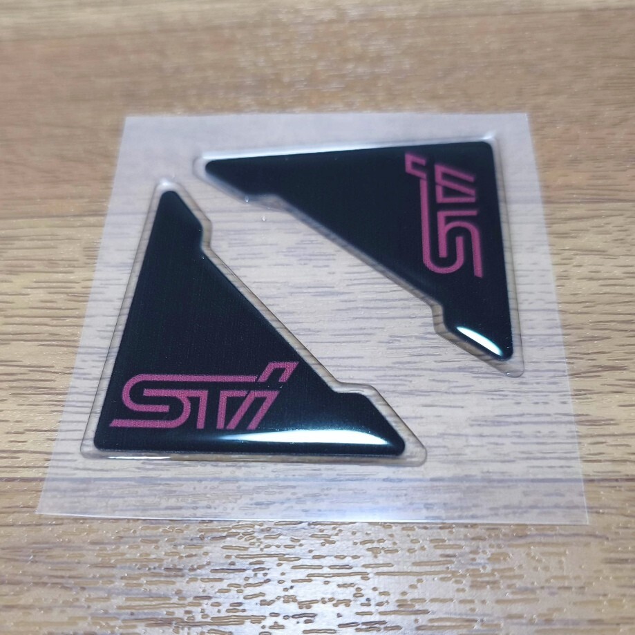 Yahoo!オークション - STI 傷防止 ドアエッジガード ブラック 2P フォ...