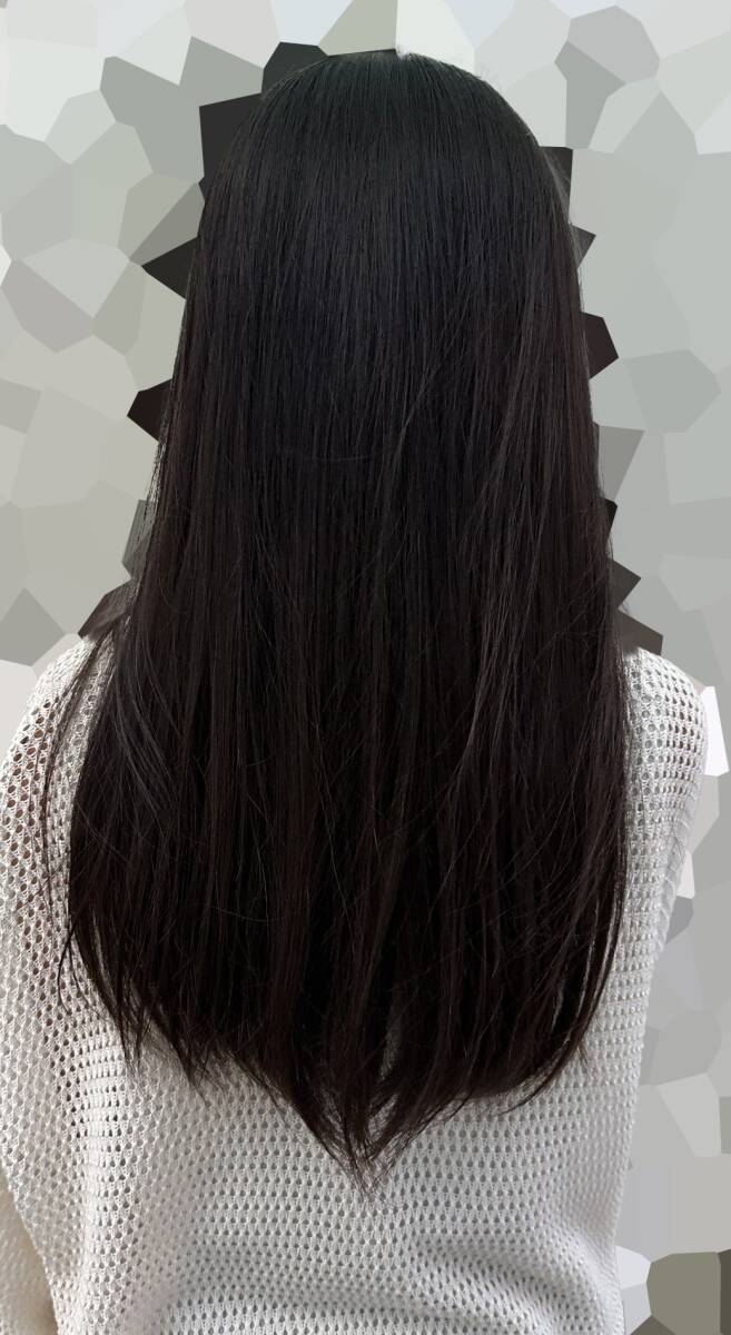 Yahoo!オークション - 髪束・髪の毛・10代・女子・『26cm・67g』