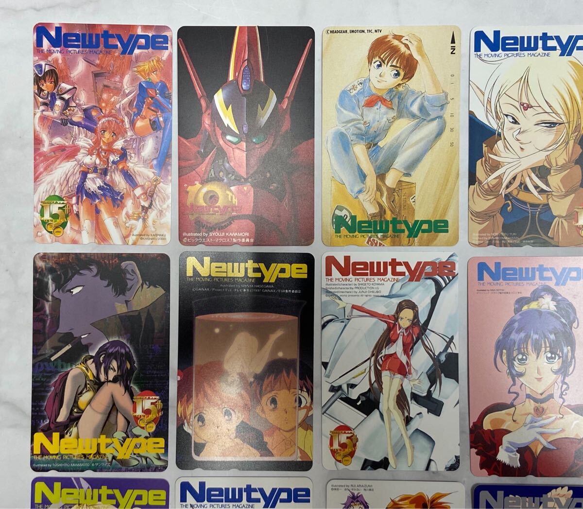 Yahoo!オークション - テレホンカード Newtype テレカ アニメ