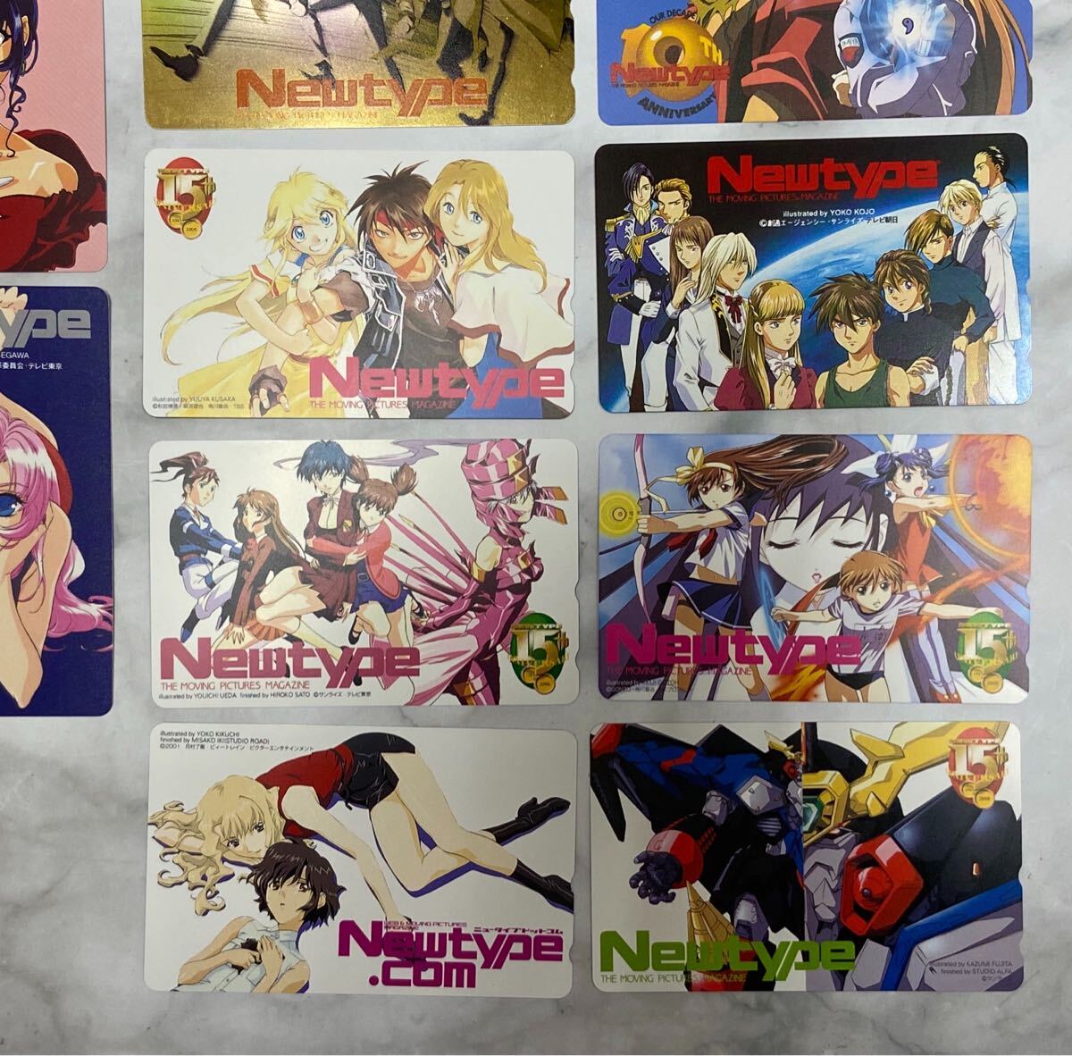 Yahoo!オークション - テレホンカード Newtype テレカ アニメ