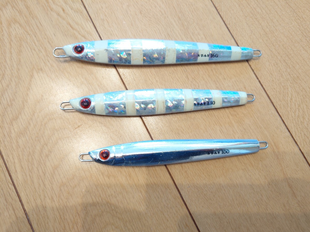 Shout シャウト ステイ 160g 130g 100g STAY 3本セット メタルジグ ジギング(メタルジグ)｜売買されたオークション情報、yahooの商品情報をアーカイブ公開 ...