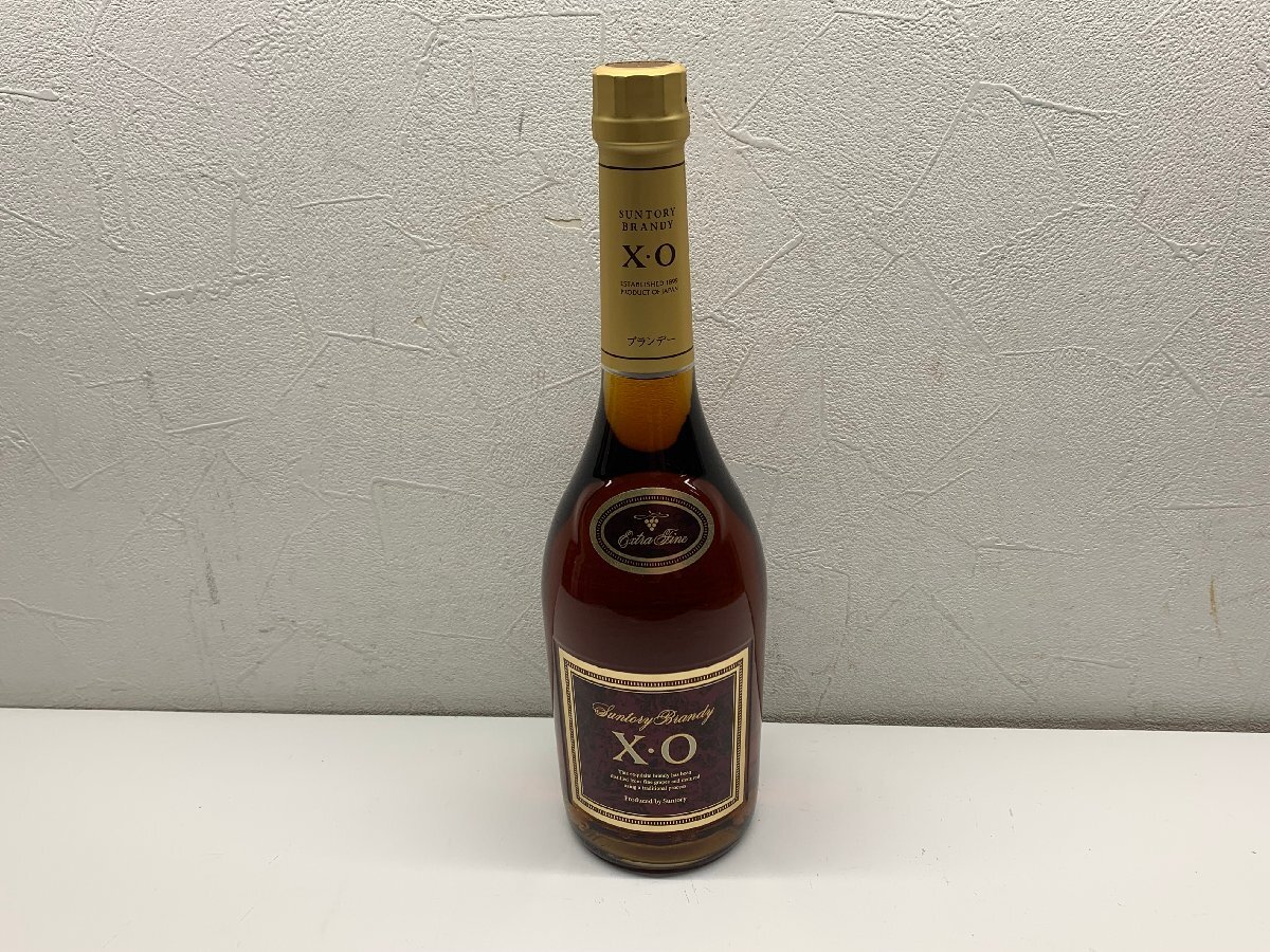 Yahoo!オークション - 【未開栓】SUNTORY BRANDY X・O 660ml 40% サン...
