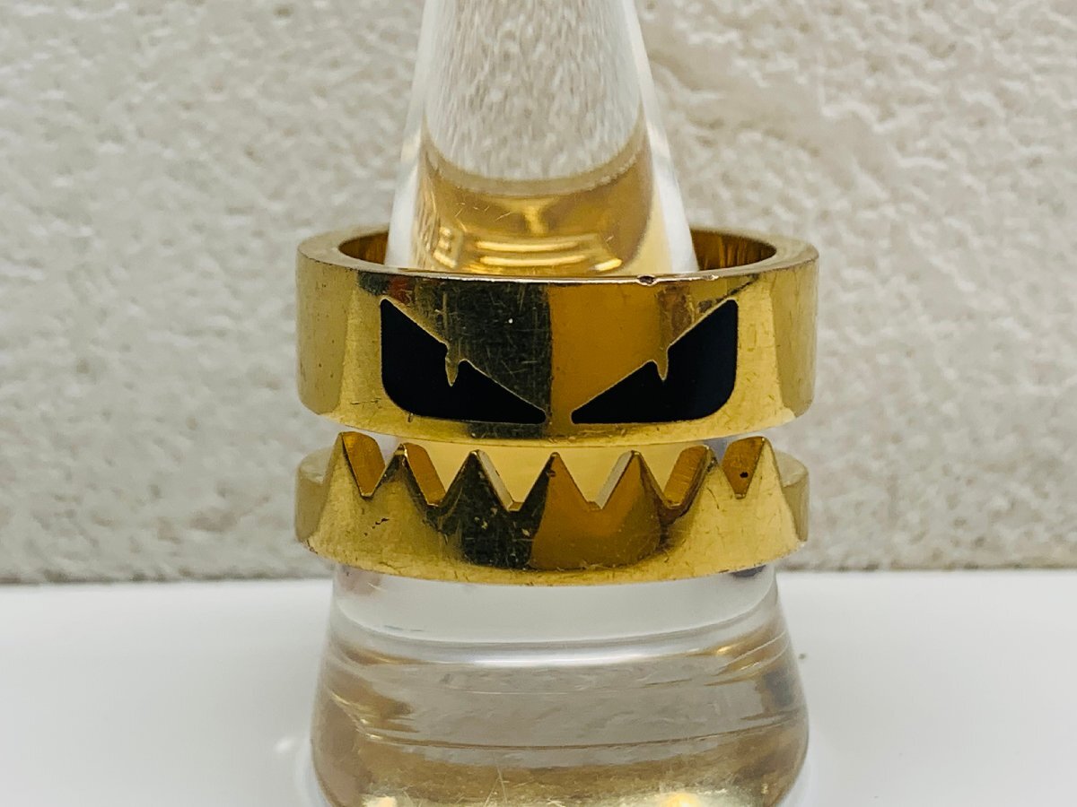 FENDI フェンディ FENDI バグズ モンスター リング 表記サイズ M FENDI フェンディ FENDI バグズ モンスター リング 表記サイズ M
