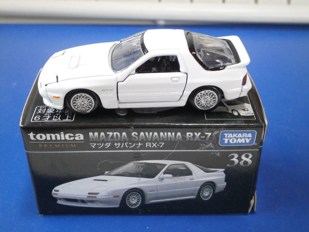 Yahoo!オークション - 絶版トミカ プレミアム 38 マツダ RX-7（FC）...