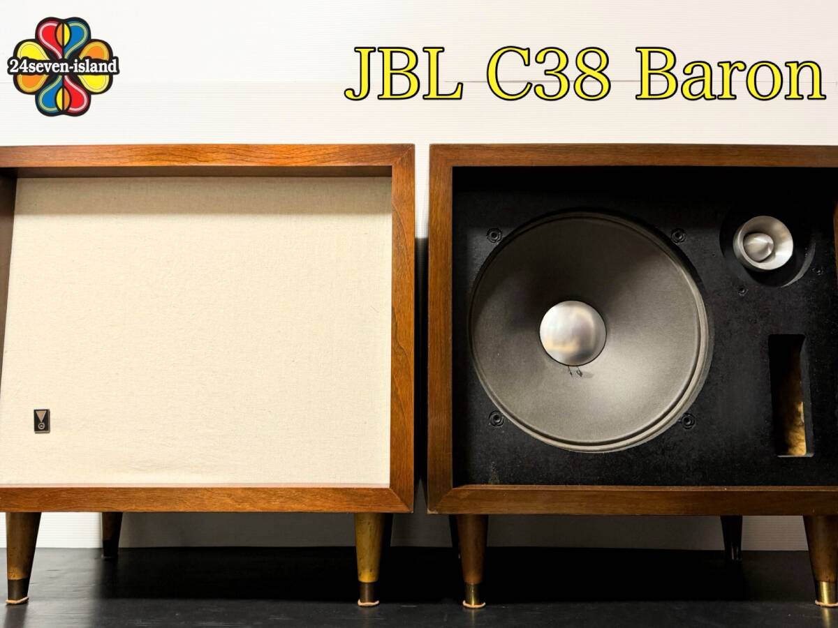 Yahoo!オークション - Vintage JBL C38 Baron バロン シリアル連番 16...