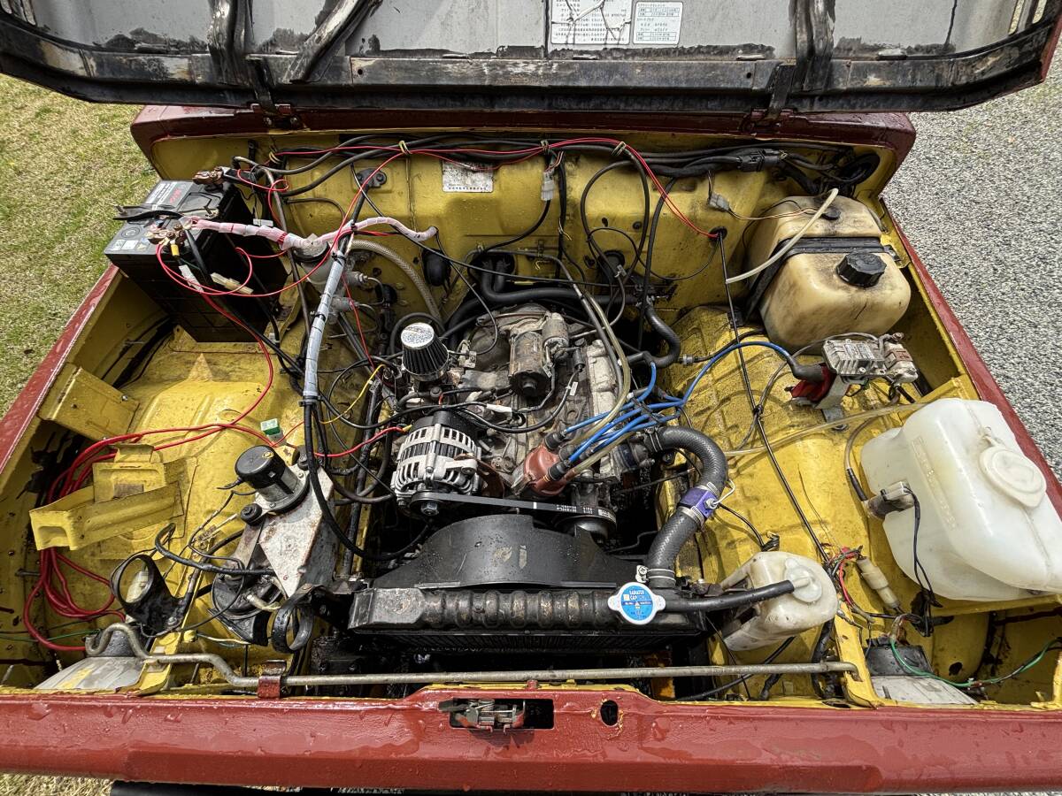 Yahoo!オークション - 兵庫発 昭和59年 ジムニー SJ30改 3型 FK 車検R8...