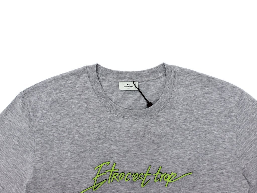 Yahoo!オークション - 9万新品 L 【ETRO】エトロ イタリア製 霜降りグ...