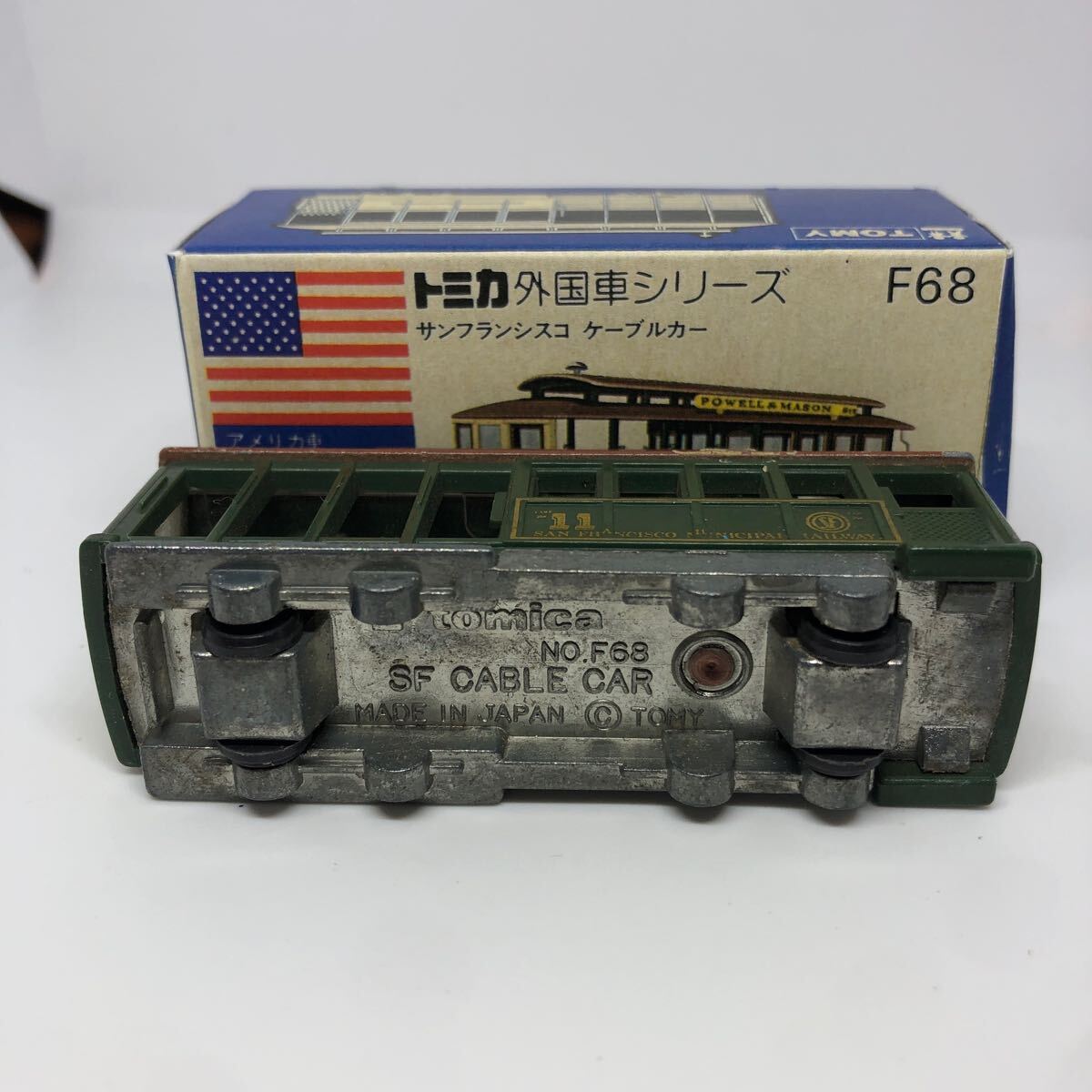 Yahoo!オークション - トミカ 日本製 青箱 F68 サンフランシスコ ケー...