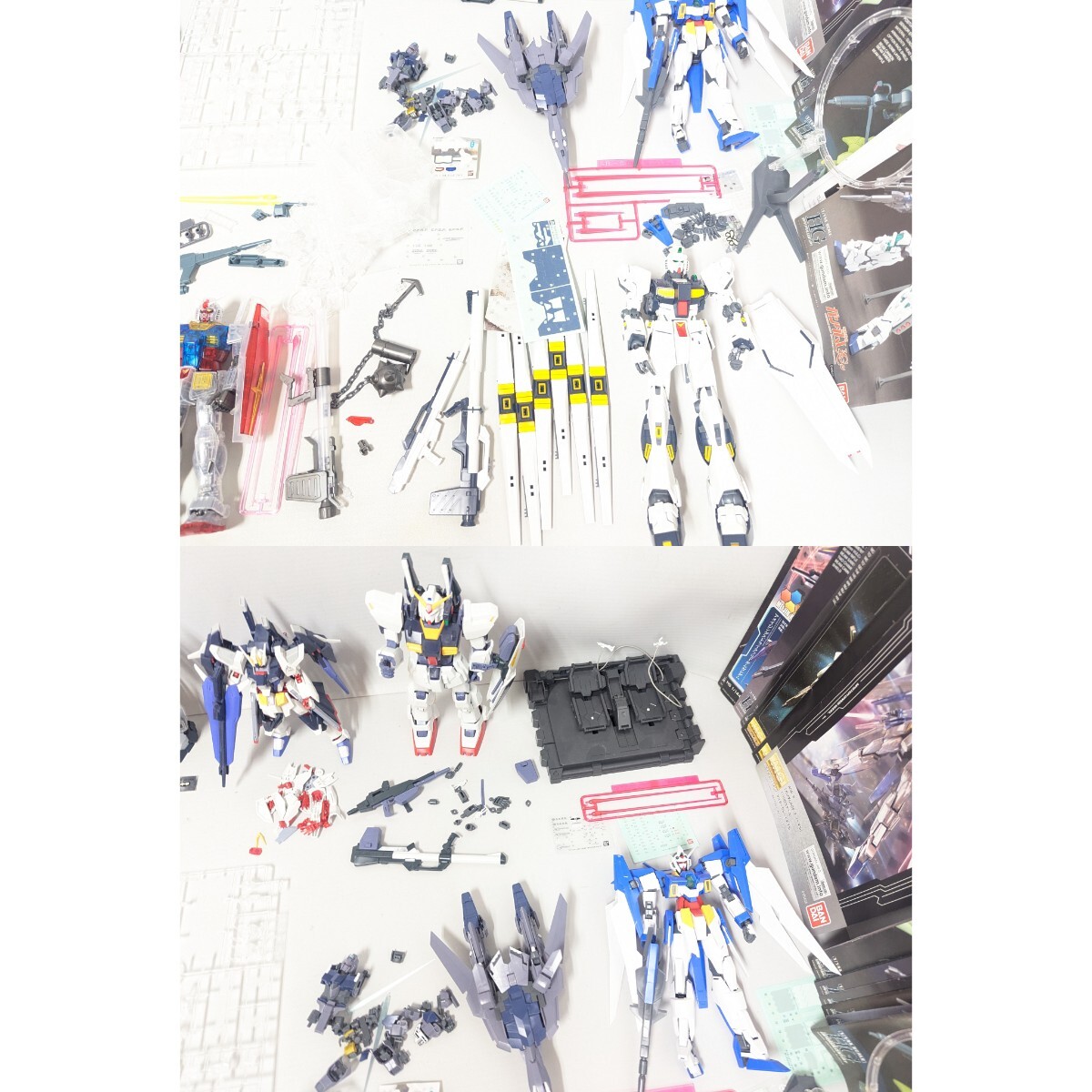 Yahoo!オークション - まとめ 完成品 HG MG RG 機動戦士ガンダム ガン...