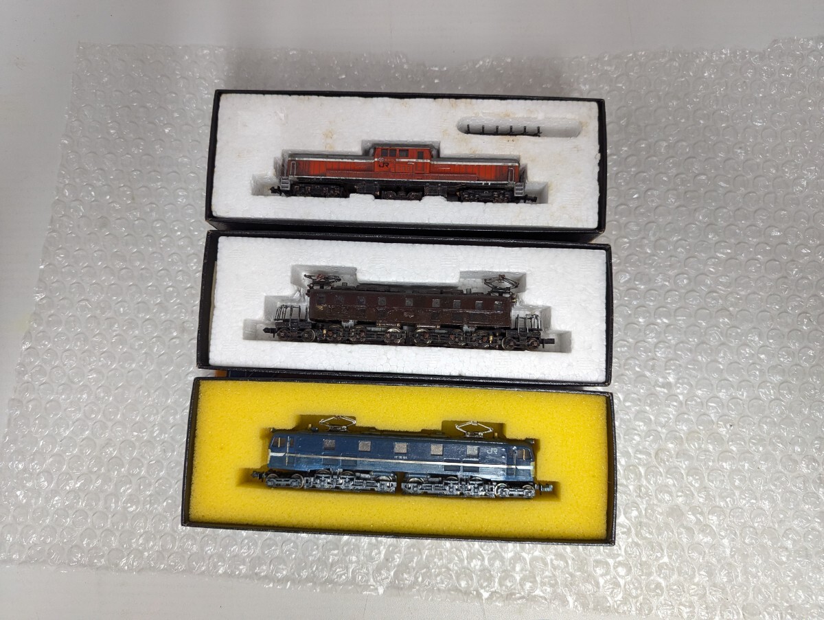 Yahoo!オークション - まとめ 3点 エンドウ Nゲージ EF58 EF57 DD51 ...