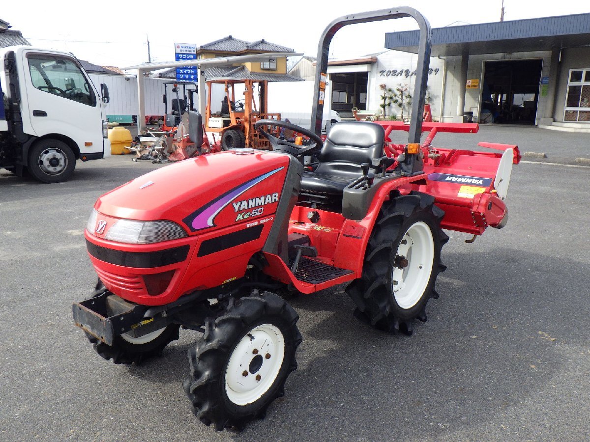 ヤンマー トラクター ke-50 339時間 15馬力 4WD 軽快ターン 滋賀発(車体)｜売買されたオークション情報、yahooの商品情報をアーカイブ公開 - オークファン（aucfan.com）