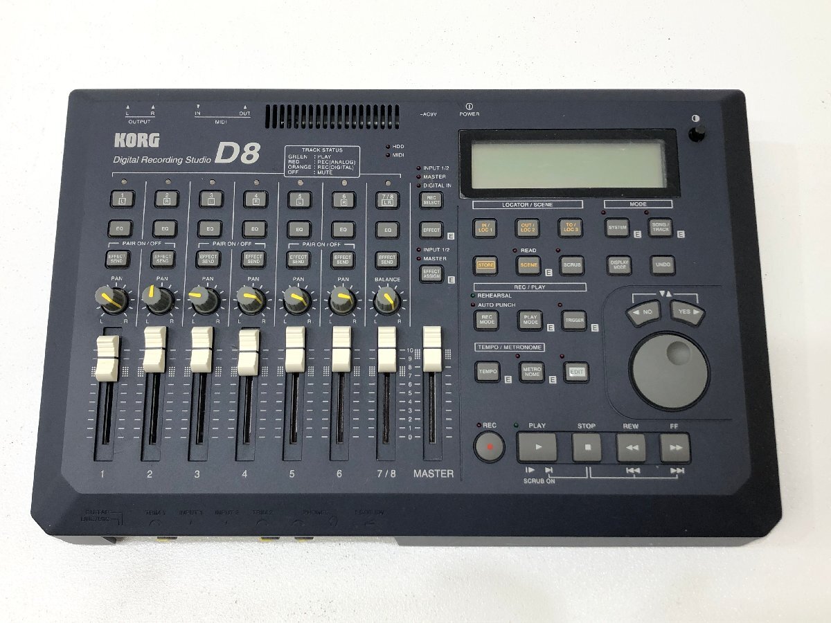 Yahoo!オークション - ジャンク KORG D8 デジタルトラックレコーダー ...