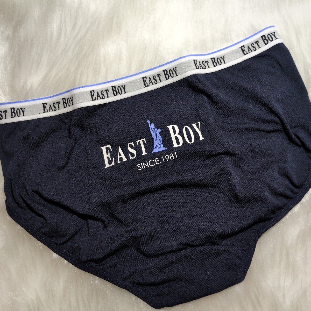 165 ティーンズ EASTBOY パンティ バックプリント ロゴゴム ネイビー(160（155cm～）以上)｜売買されたオークション情報、yahooの商品情報をアーカイブ公開 ...