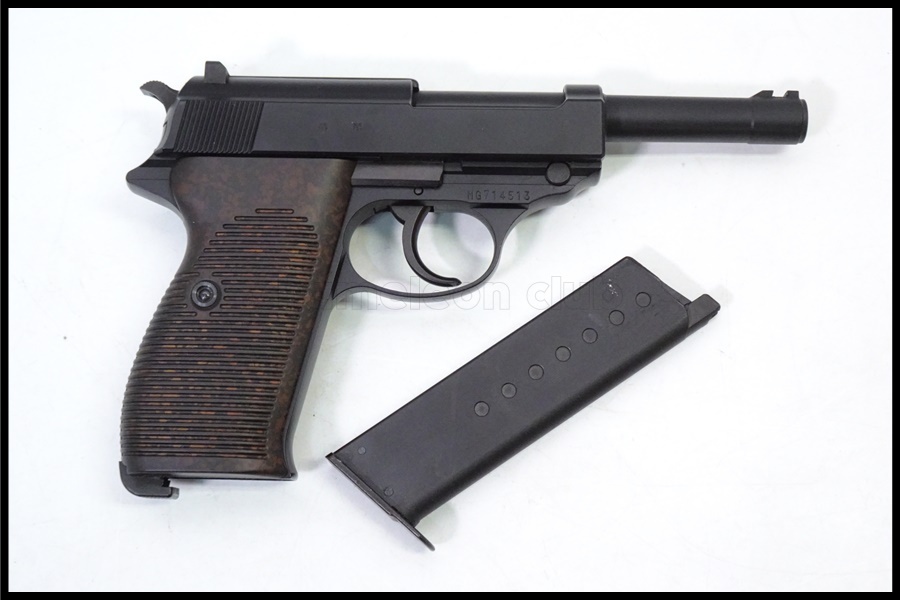 Yahoo!オークション - 東京)マルゼン ワルサー P38 HW ガスブローバッ...