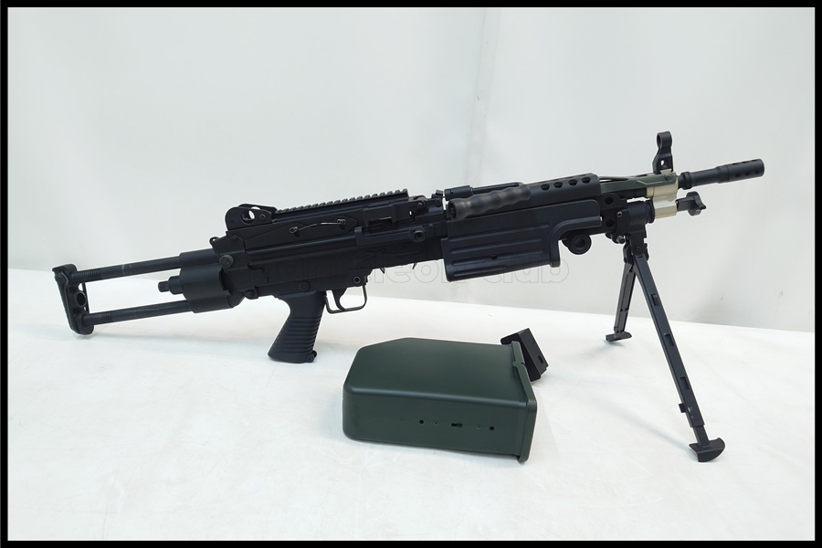 Yahoo!オークション - 東京)A&K M249 MINIMI PARA 電動ガン