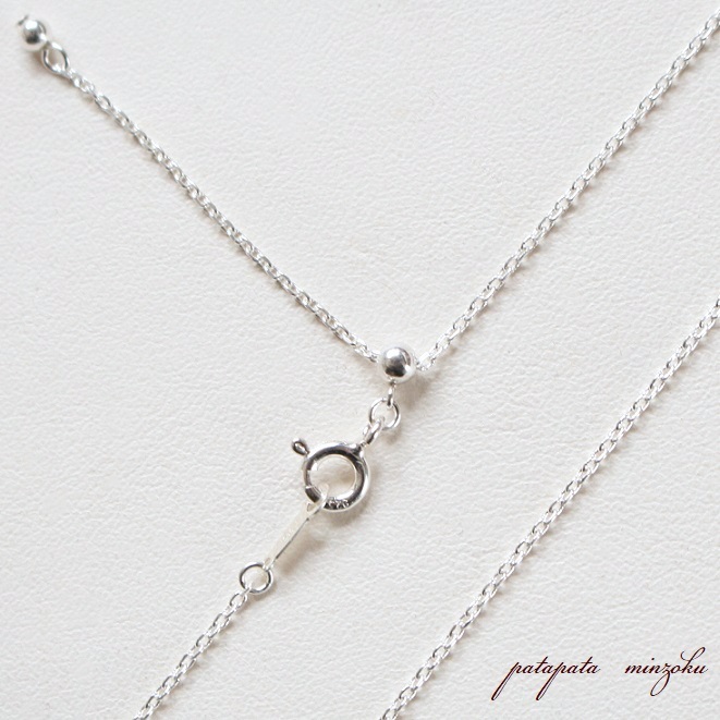 Yahoo!オークション - アズキチェーン 1.0mm 〜50cm SV925 製 アジャ...