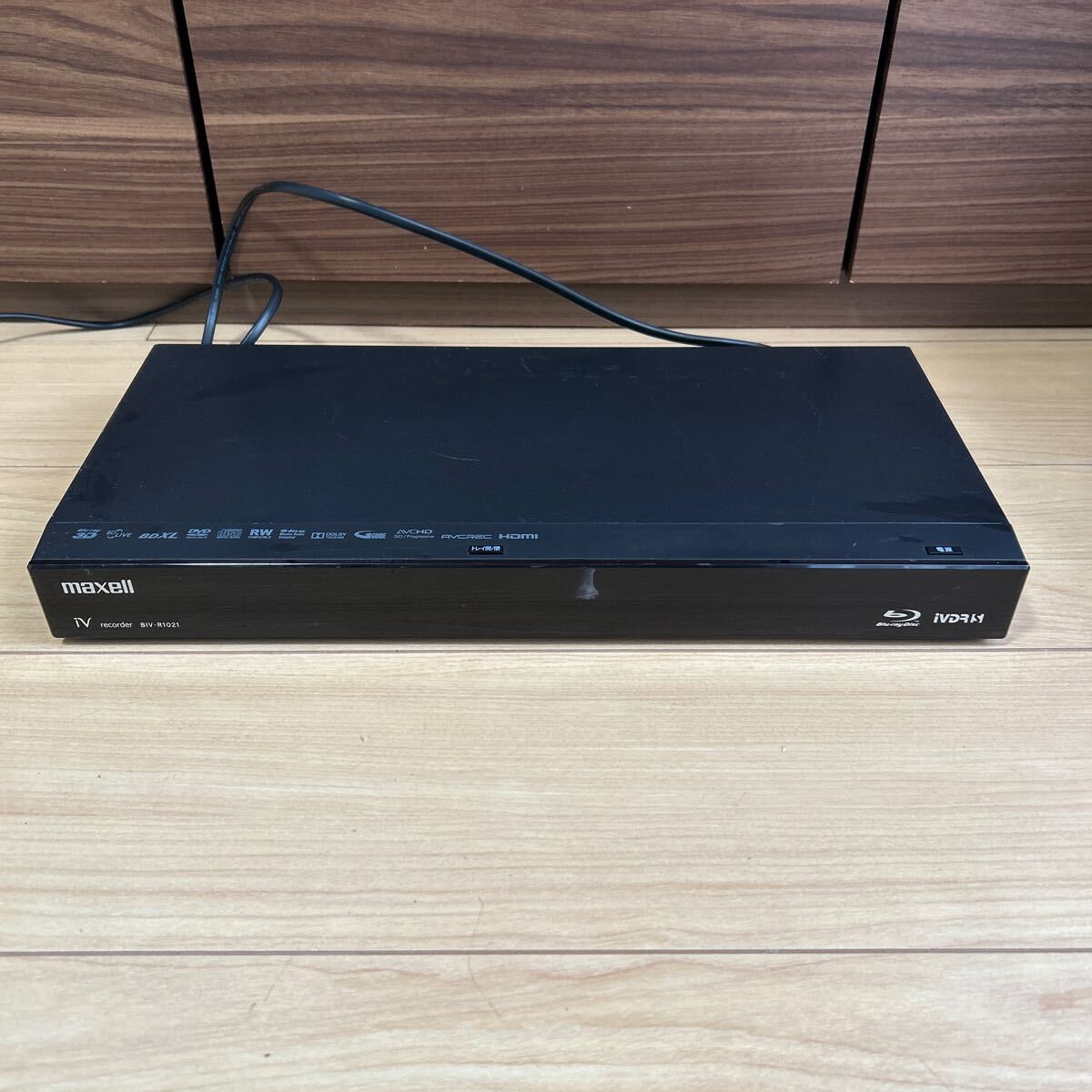 Yahoo!オークション - maxell ブルーレイディスクレコーダー BIV-R1021...