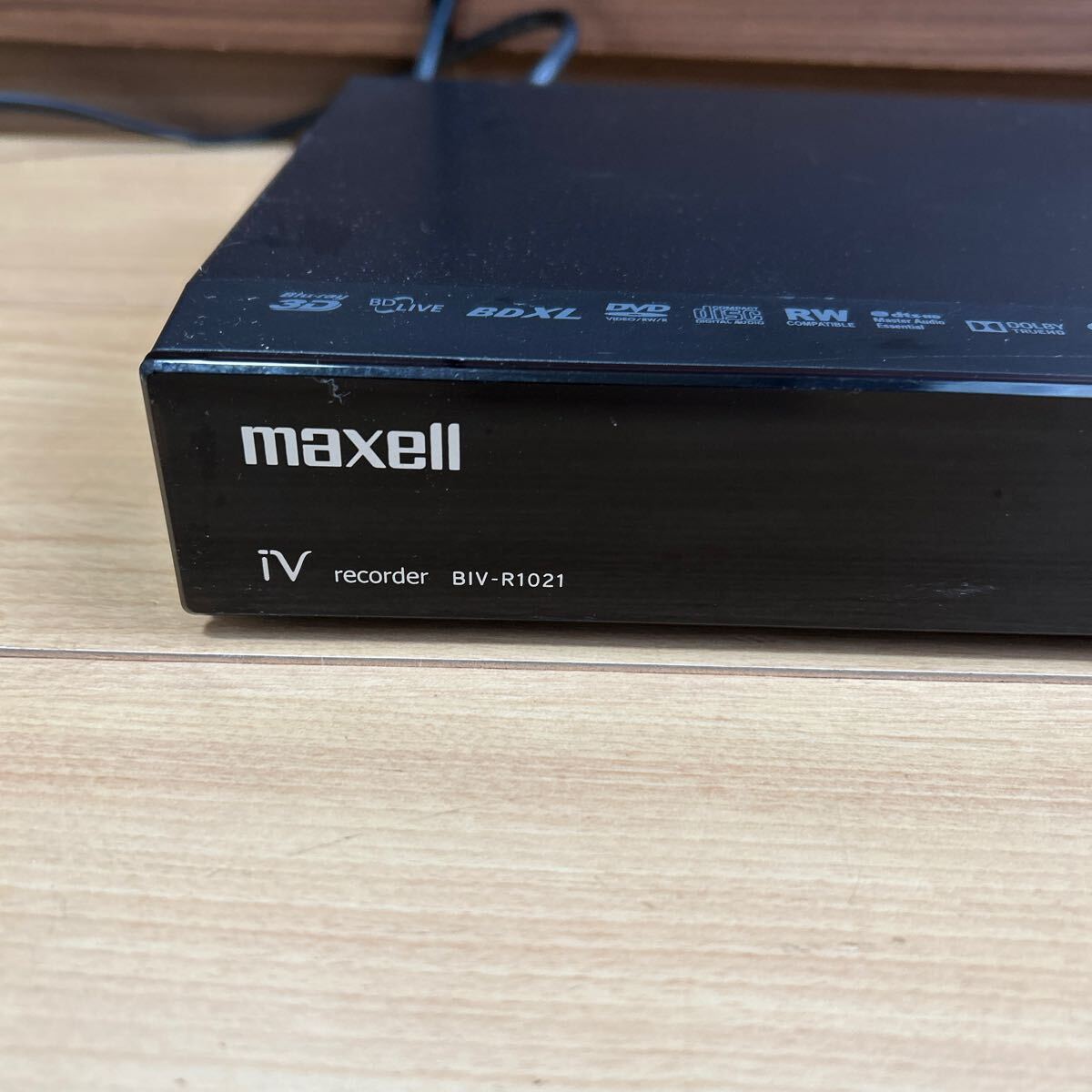 Yahoo!オークション - maxell ブルーレイディスクレコーダー BIV-R1021...