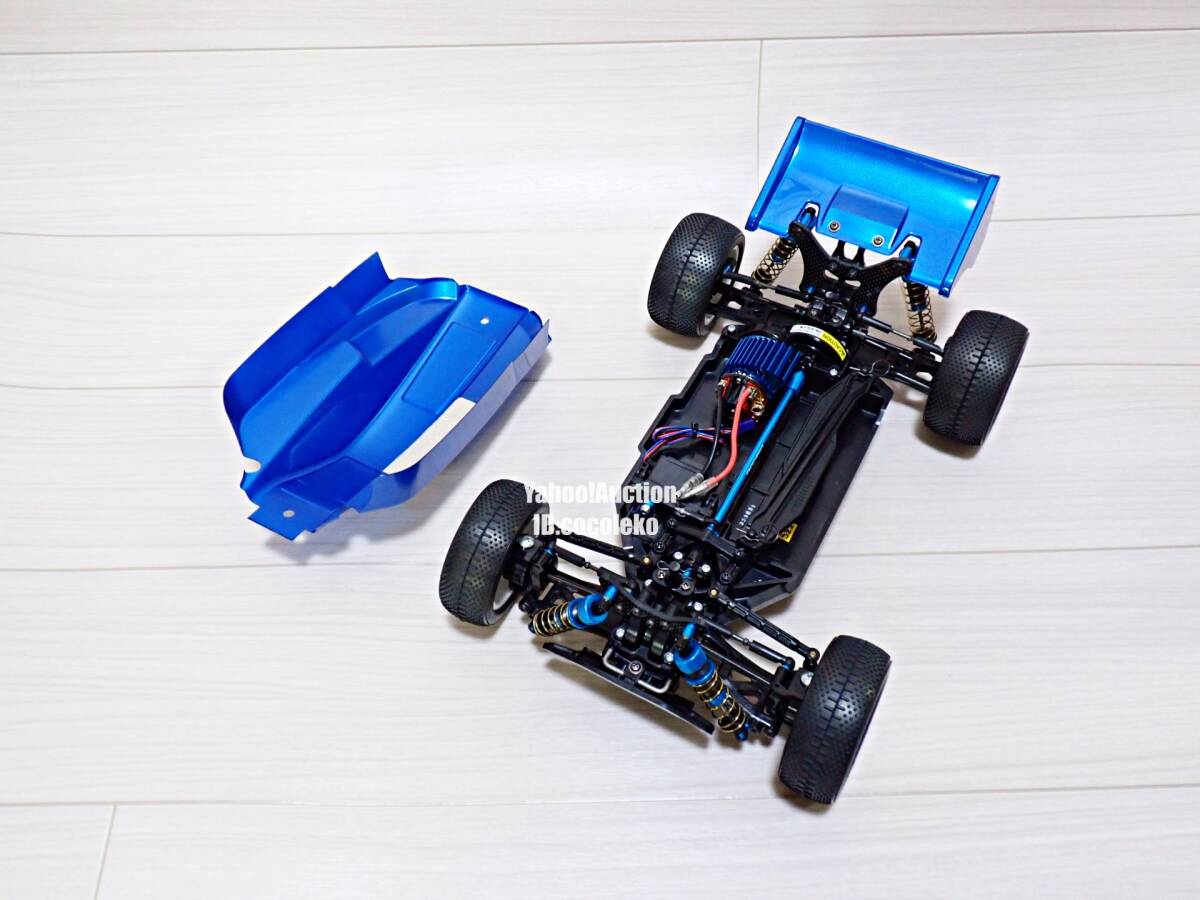 Yahoo!オークション - 1/10 タミヤ TT02B シャーシ オプションパーツ多...