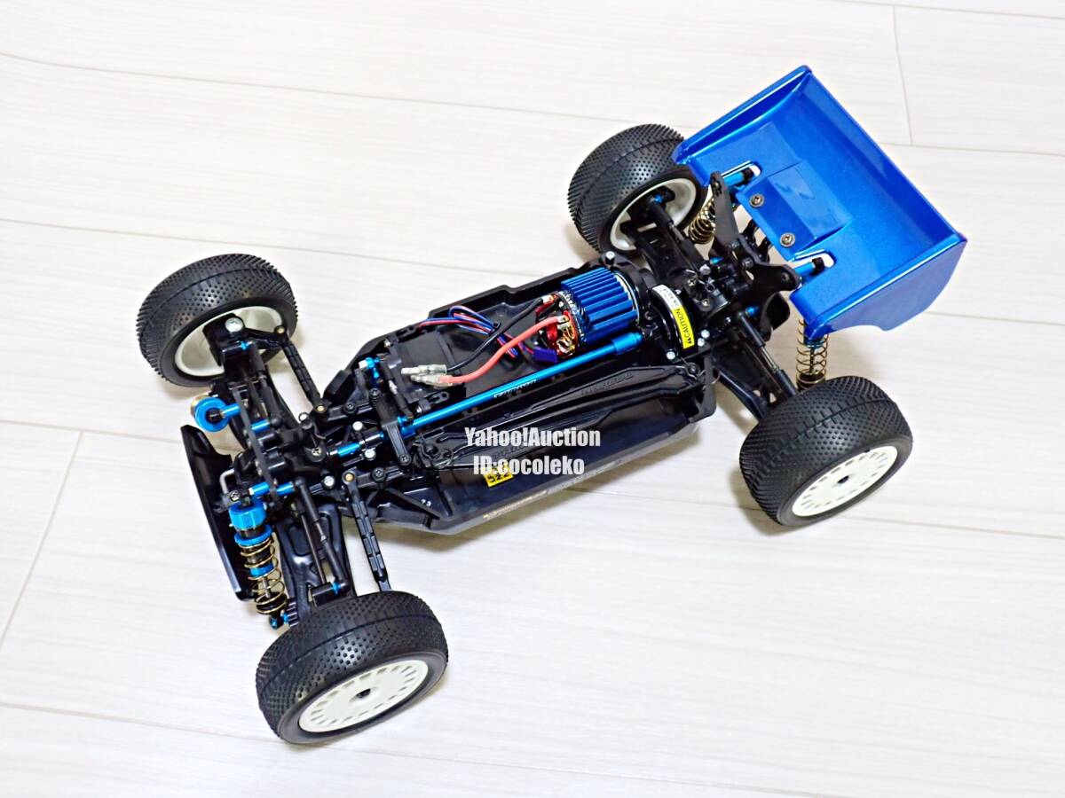 Yahoo!オークション - 1/10 タミヤ TT02B シャーシ オプションパーツ多...