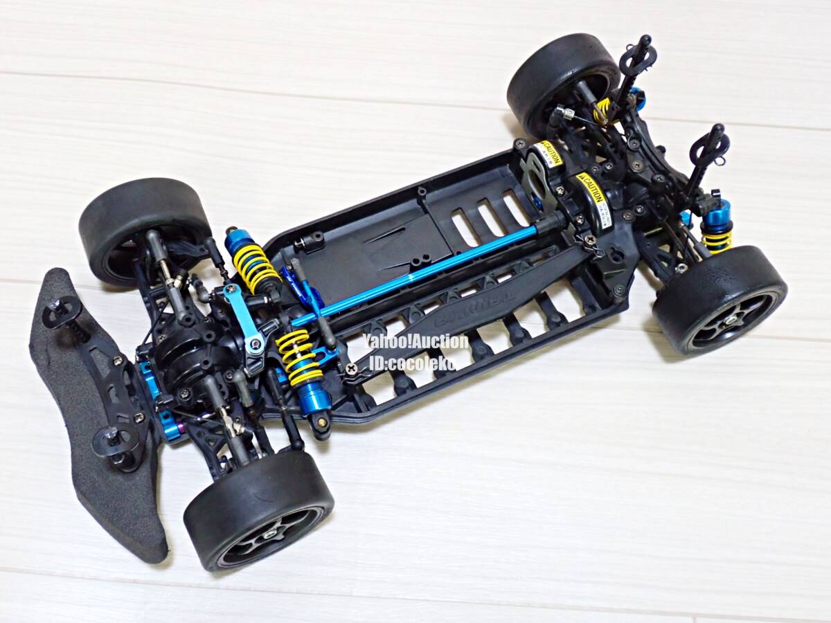 Yahoo!オークション - 1/10 タミヤ TB03 R仕様 シャーシ オプションパ...