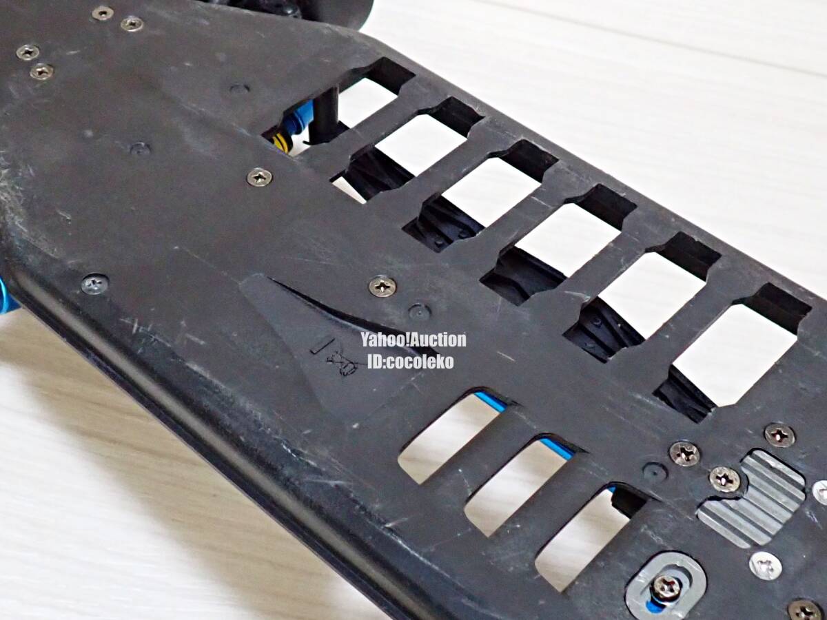 Yahoo!オークション - 1/10 タミヤ TB03 R仕様 シャーシ オプションパ...