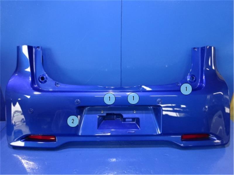 Yahoo!オークション - 日産 純正 デイズ 《 B21W 》 リアバンパー P202...