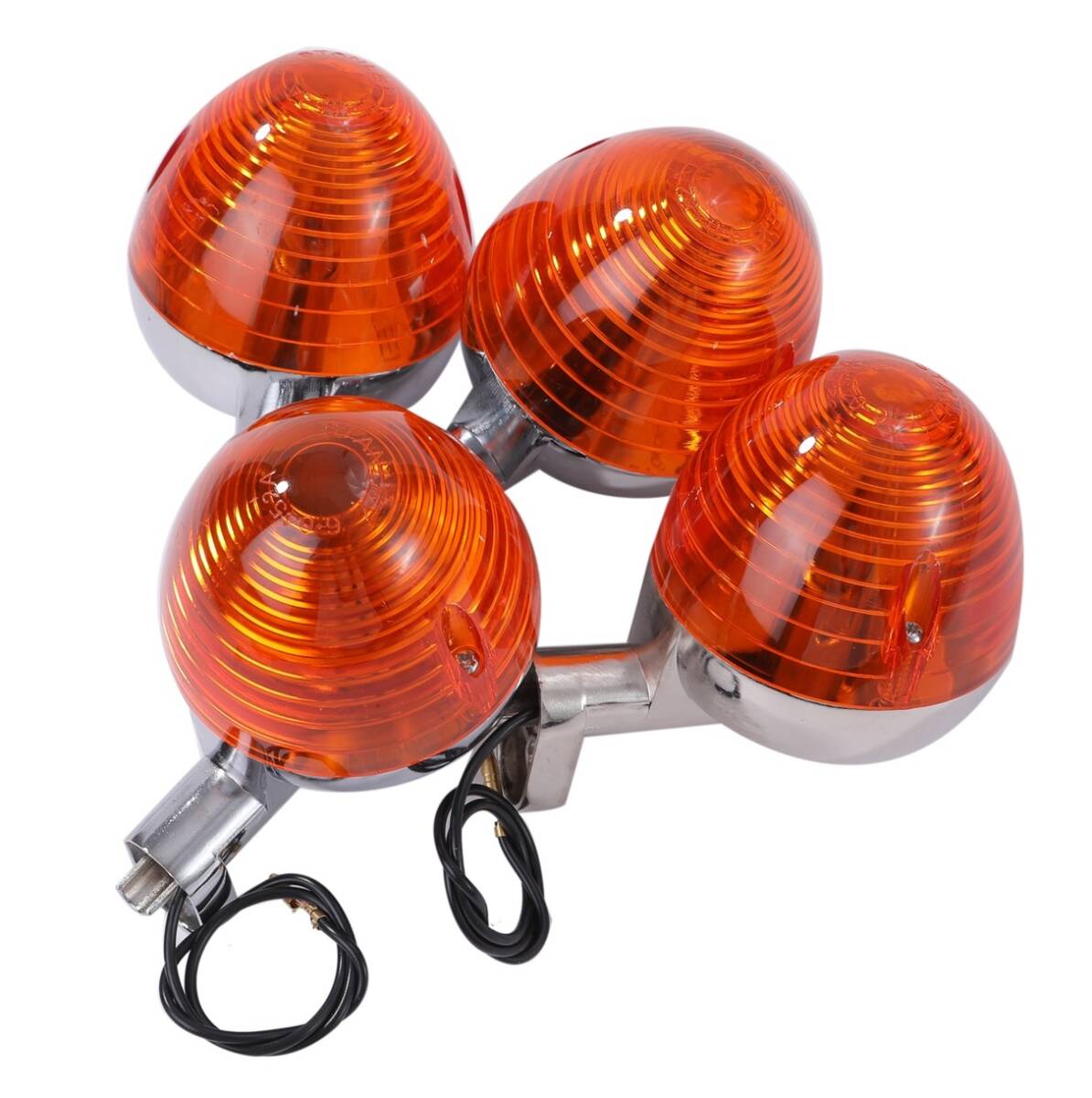 バイク ウインカー 4個セット 出目金 デメキン ダックス シャリー カブ CB50 C50 C70 ウィンカー とんがり オレンジレンズ 社外品(ウインカー)｜売買されたオークション情報 ...