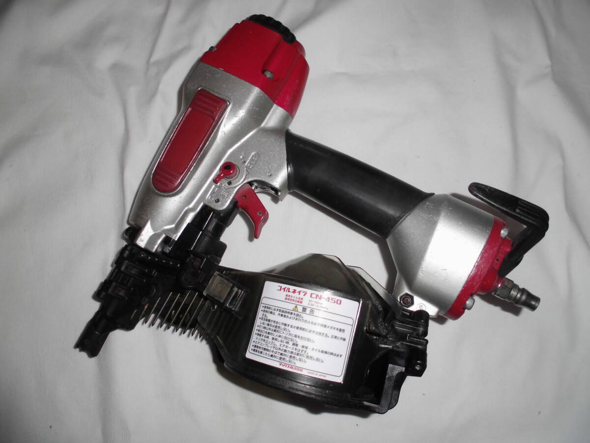 Yahoo!オークション - マックス MAX 50mm常圧釘打ち機 CN450 中古品