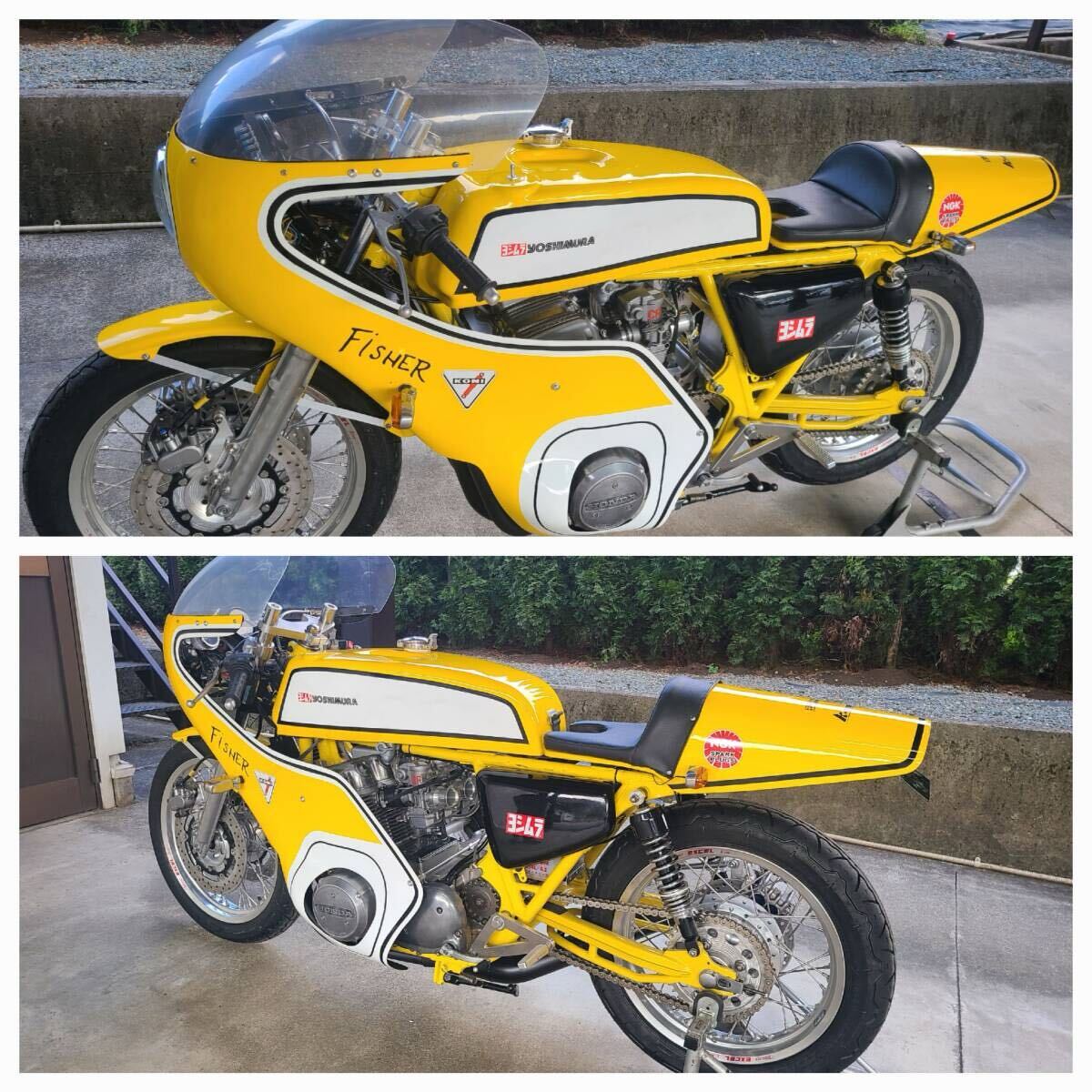 Yahoo!オークション - CB750F2 YOSHIMURA DAYTONA CB750 Racing ヨシム...