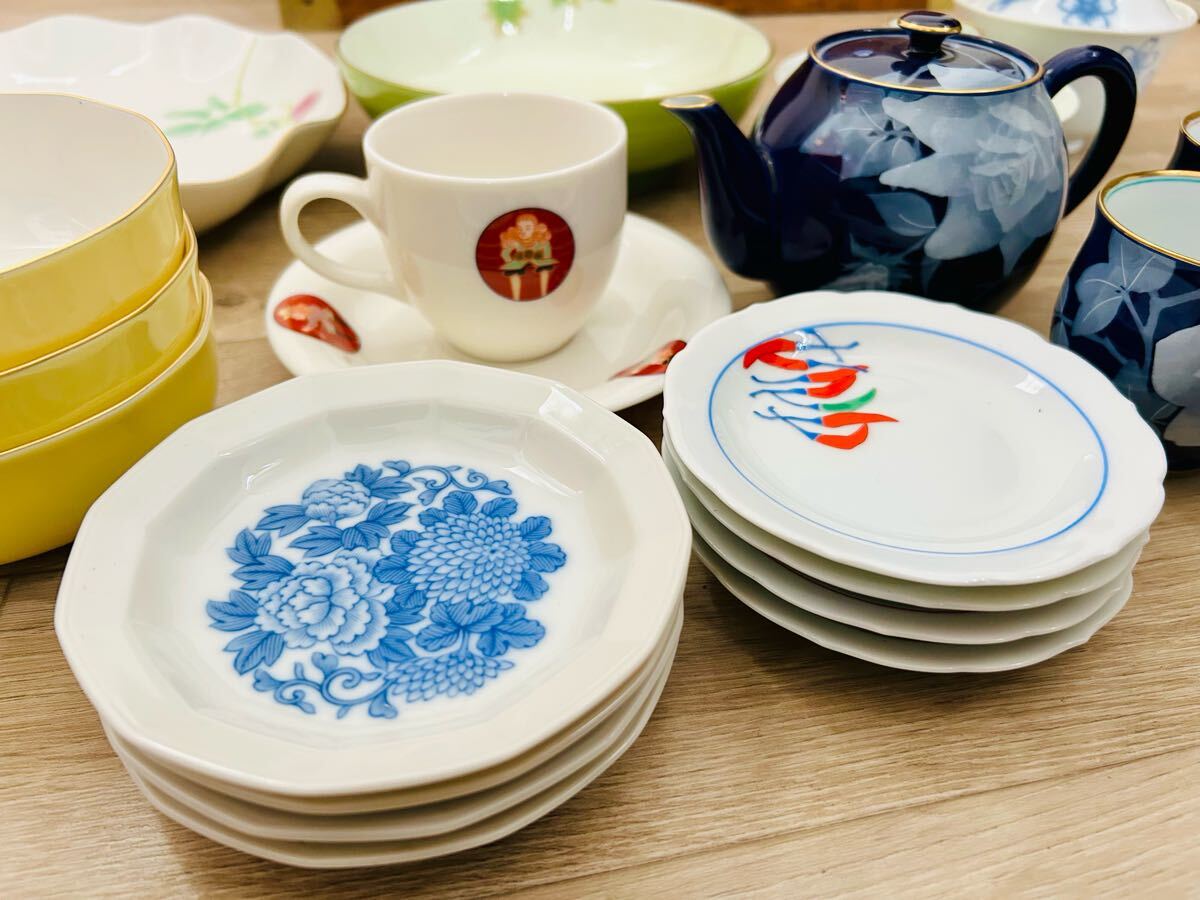 自宅保管品】【 深川製磁/香蘭社 】おまとめ/急須/湯呑み/小皿 自宅保管品】【 深川製磁/香蘭社 】おまとめ/急須/湯呑み/小皿