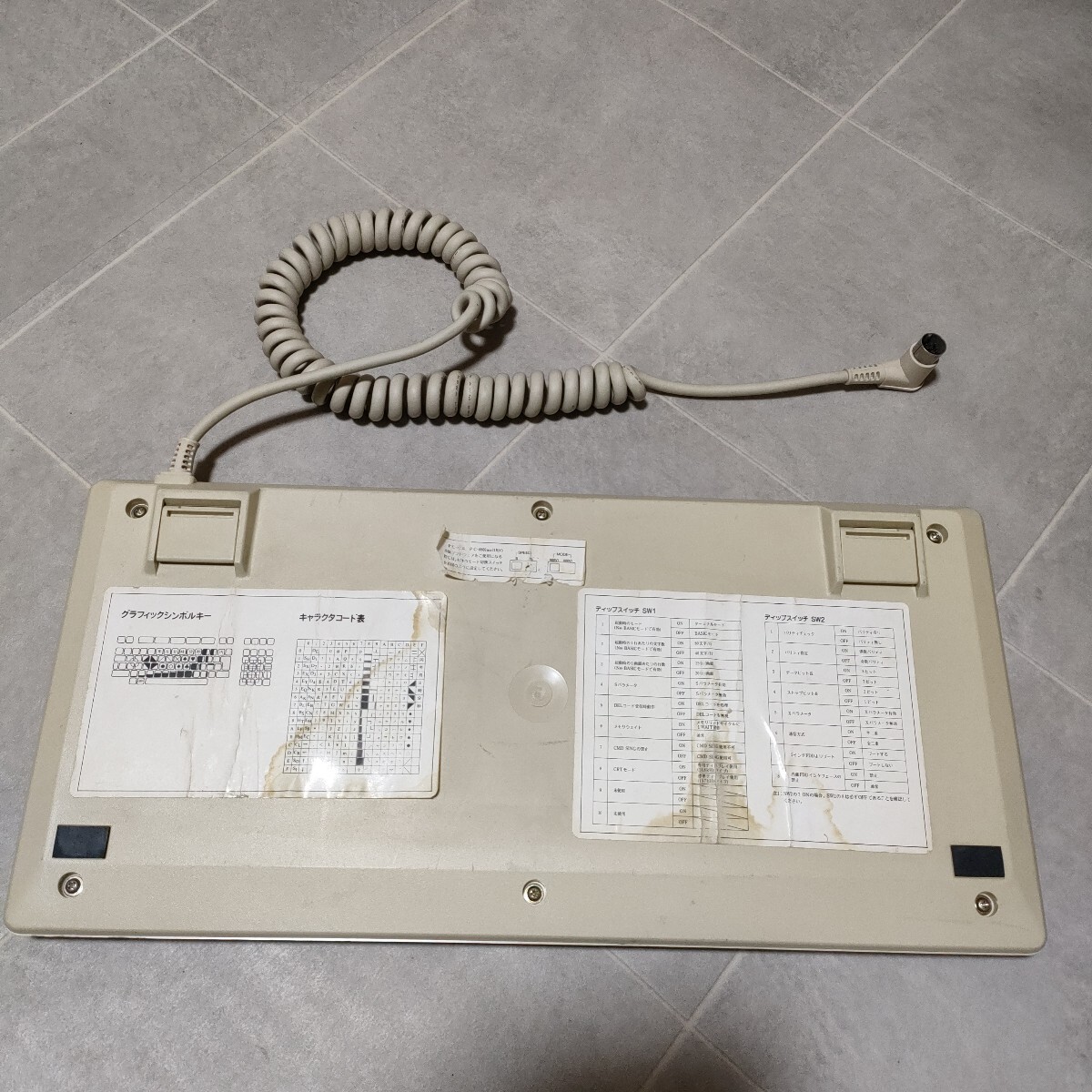 ジャンク NEC キーボード PC-8801 PERSONAL COMPUTER 動作未確認 ジャンク NEC キーボード PC-8801 PERSONAL COMPUTER 動作未確認