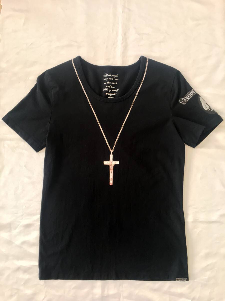 Yahoo!オークション - BACKLASH Roen Tシャツ Wネーム コラボ バック...