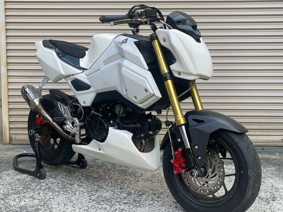 Yahoo!オークション - 4速 HRC GROM 走行5000キロ台 モリワキ 大阪から...