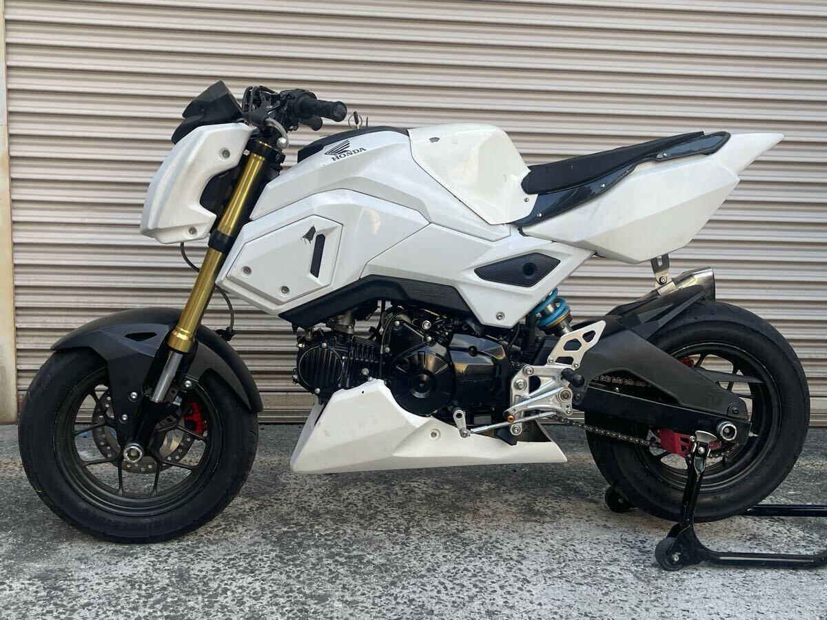 Yahoo!オークション - 4速 HRC GROM 走行5000キロ台 モリワキ 大阪から...